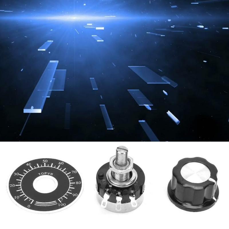 Buy RV24YN20S Potentiometer Knob Scale Set Carbon Film Potentiometer ...
