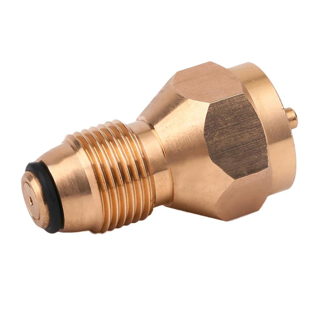 Refill Adapter POL Type for Steel Propane Cylinder, Gold Color uygun ...