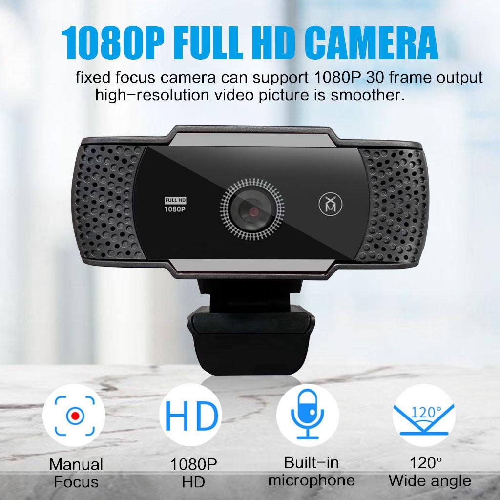 Buy Full HD 1080P Web Cam Desktop PC Video Calling Webcam Camera with ...