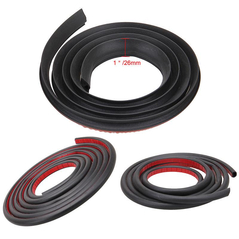 Buy Car Door Sound Proof Strip Edge Seal Weatherstrip Flexible Black ...