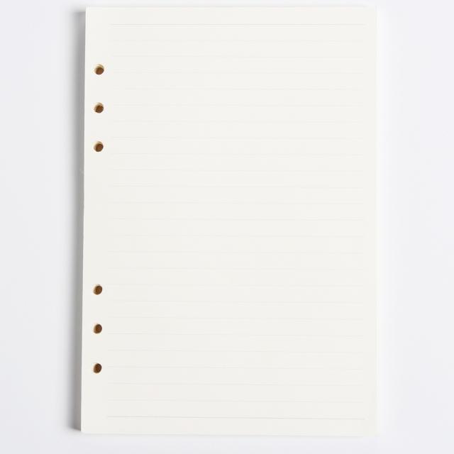 Classic 6 holes binder notebook inner paper core/refilling inner papers ...