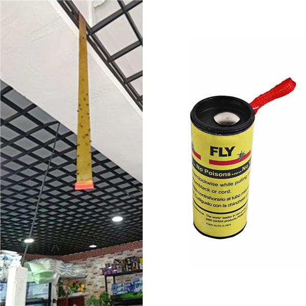 Buy A Pack 4pcs Fly Glue Paper Indoor Fly Killer Flies Catcher Flies ...