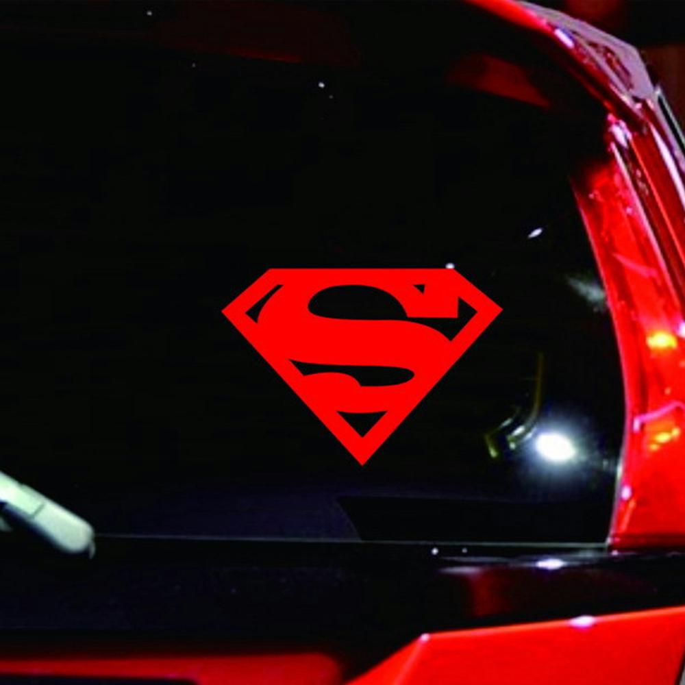 Superman Logo Stickers Car Stickers Reflective Waterproof Superman ...