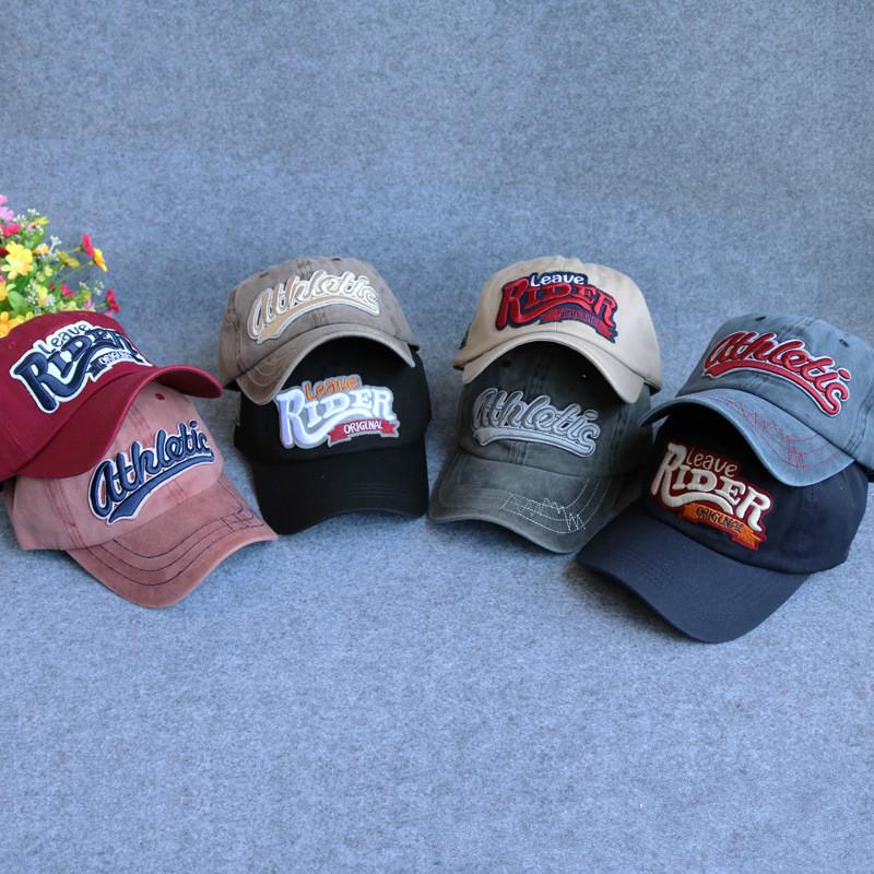 Buy Baseball Caps Popular Style Fashion Lettering Edging Washing and ...
