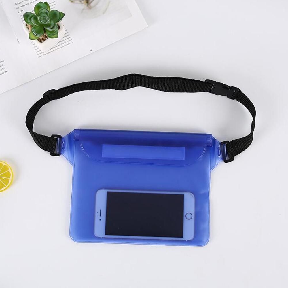 Buy Outdoor Waterproof Belt Bag Three-Layer Sealed PVC Storage ...