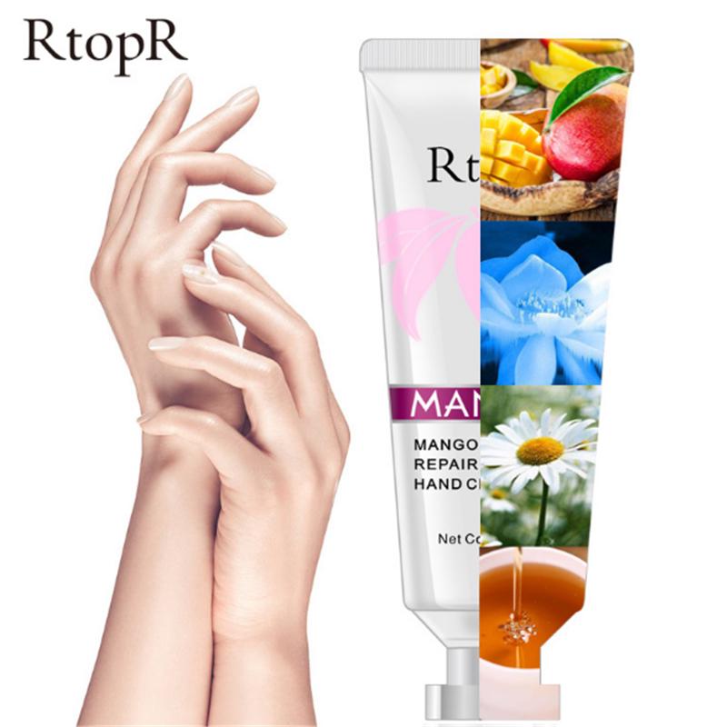 Buy RtopR Mango Bright Moisturizing Cream Hand Skin Care Anti-aging ...