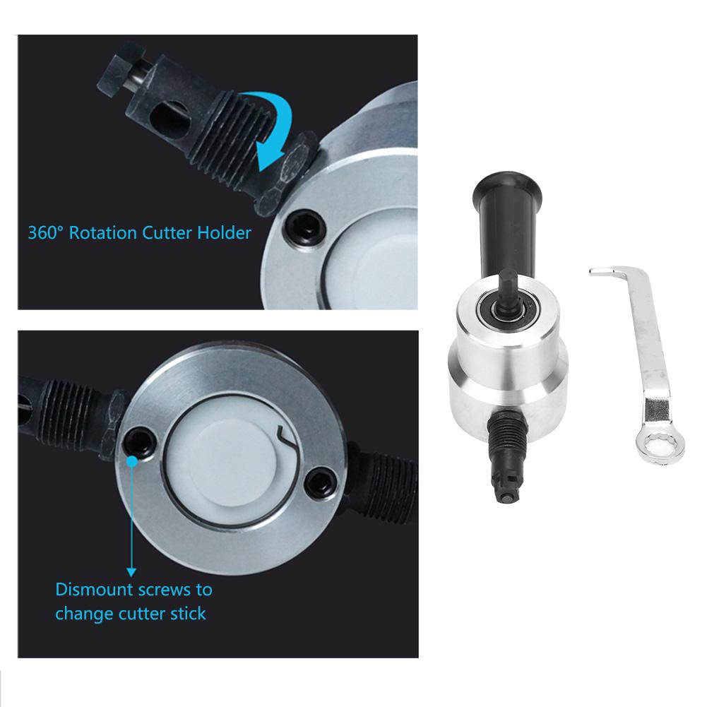 Buy Double Head Sheet Metal Nibbler Saw Cutter Cutting Tool for ...