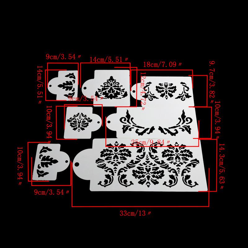 Cheap Fashion DIY Sugar Sieve Mold Party Fondant Printing Home Kitchen ...