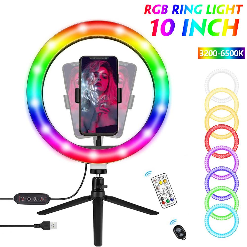 Buy 10inch USB Ring Light Profissional Ring Lamp Large Ring Light With ...