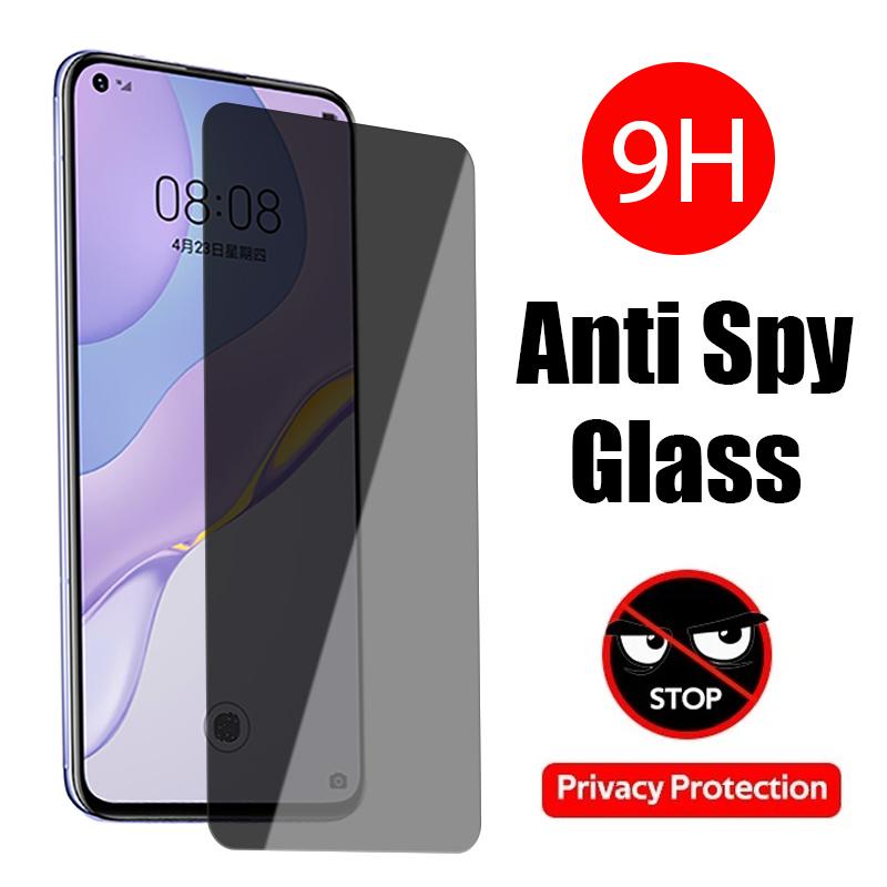Buy Anti Spy Tempered Glass For Huawei P30 40 20 50 Pro Lite Privacy ...