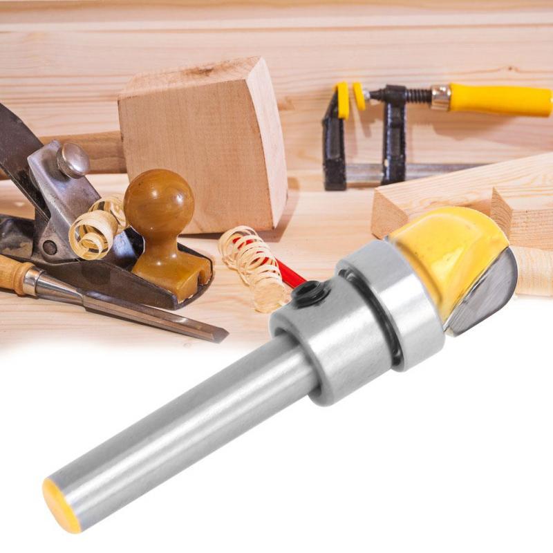 1/4" Shank Ball Round Nose Template Router Bit Woodworking Milling ...