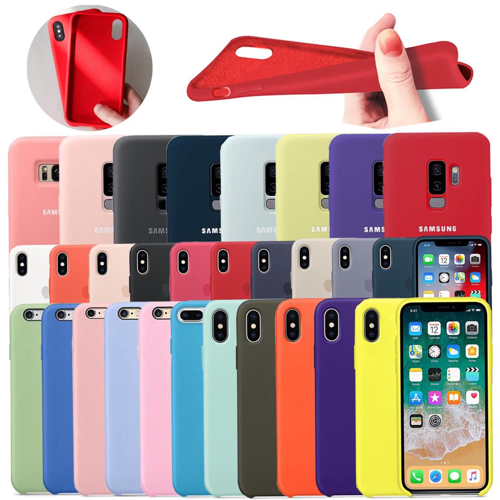 Buy Original Official Silicone Case Have LOGO for Samsung iPhone Xs Max ...