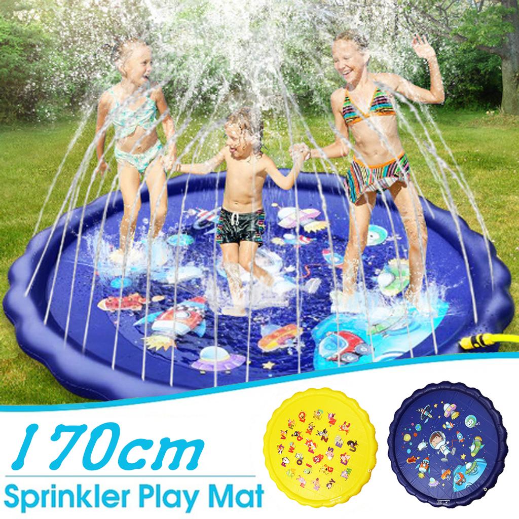 Buy Inflatable Play Mat Summer Spray Water Cushion Outdoor Bathtub Pad ...