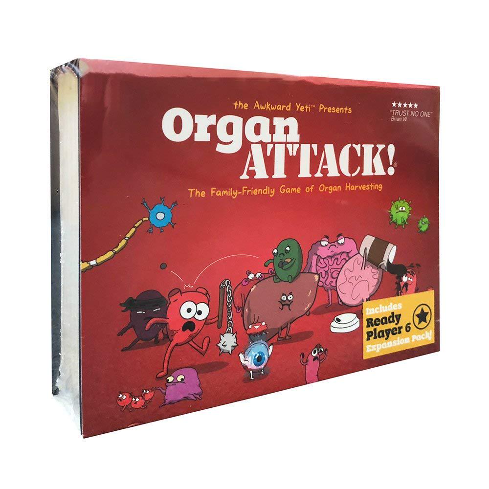 Buy Organ Attack Table Games Playing Card Family Fun Toy Twisted ...