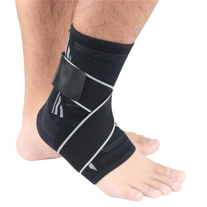 Buy 1Pc Professional Sports Ankle Bandages Adjustable Elastic Strap ...