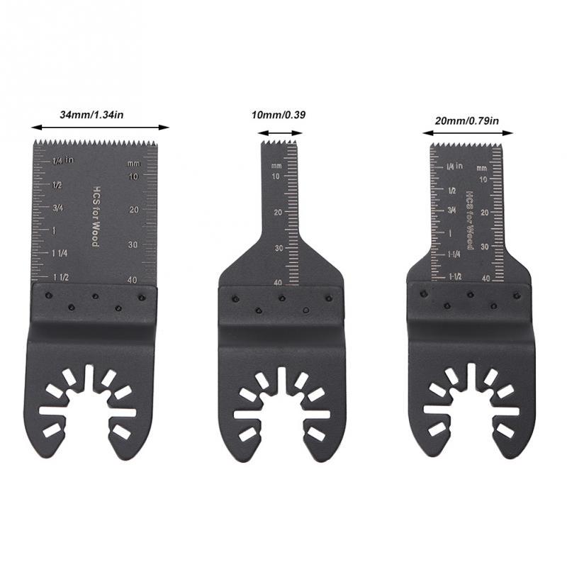 Buy 3Pcs Oscillating Multi Tool Saw Blades Cutting Tool For Metal Wood ...