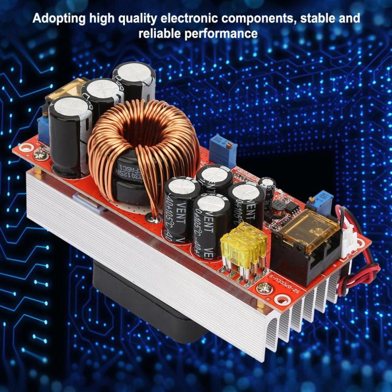 1500W 30A DC-DC Boost Converter Step Up Power Supply Module Constant ...