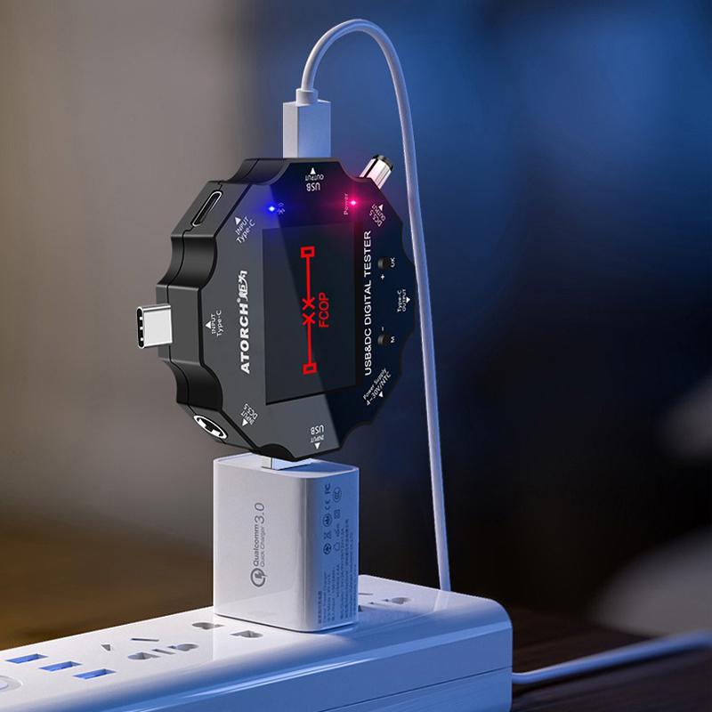 Buy 18 In 1 USB Tester APP DC Digital Voltmeter Ammeter HD Layar Warna ...