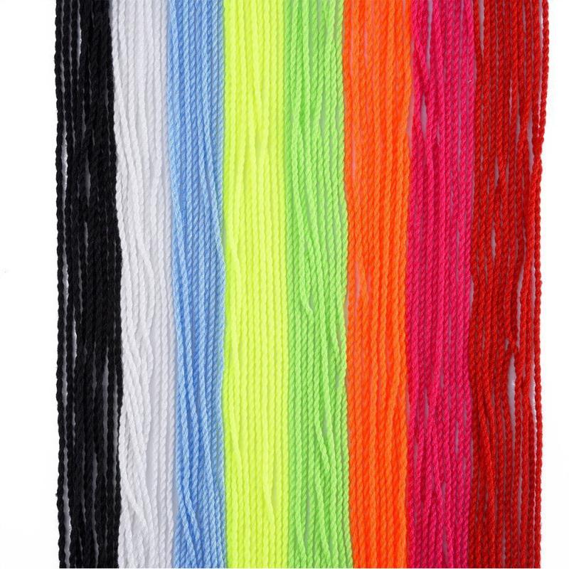 100 Stück Durable Polyester String Multi Color Pro-Poly Seil für Kinder ...