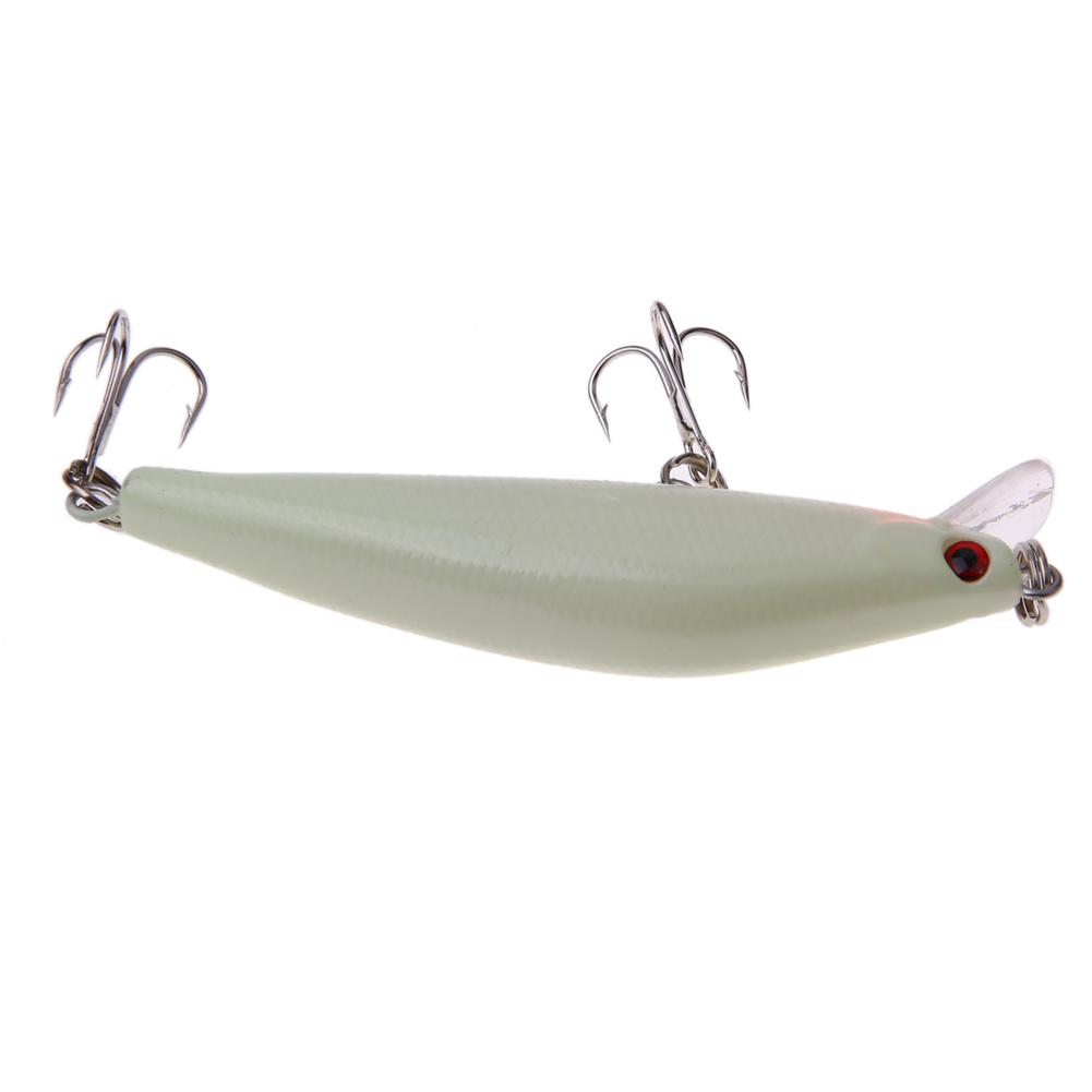 Buy 3D Luminous Night Fishing Minnow Lure Isca Artificial Hard Bait ...
