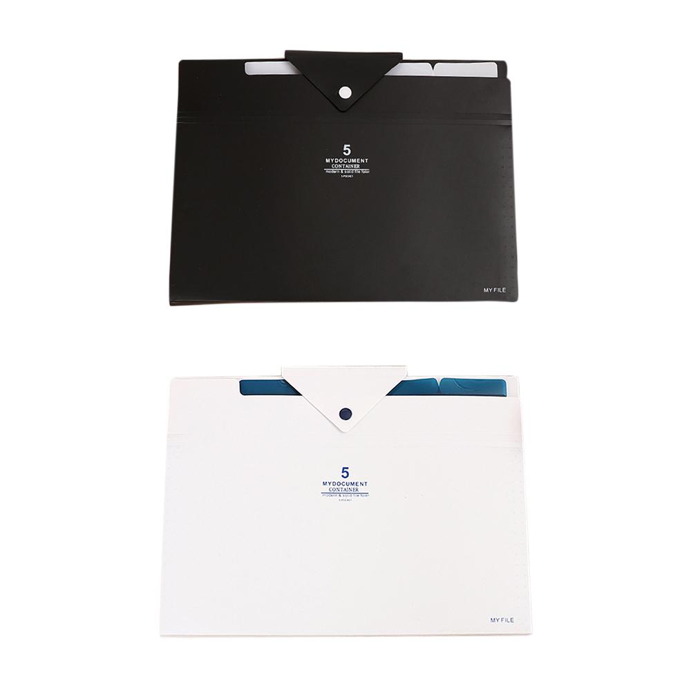 Buy Expanding File Folder 5 Layer Organ Bag Paper Hold Document Folder ...