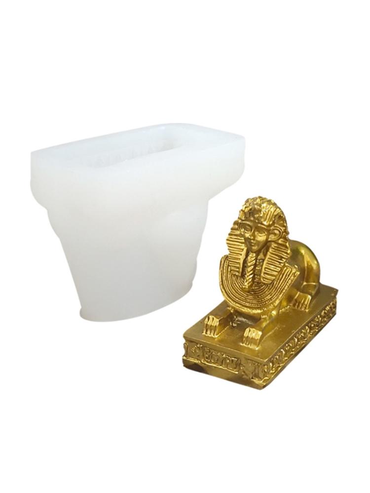 Cheap DIY Egyptian Sphinx Resin Mold 3D Great Sphinx Face Resin Casting ...