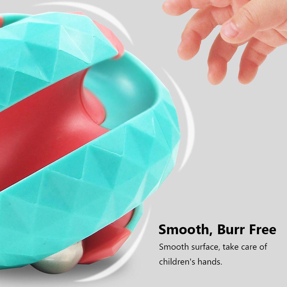 Buy Rotating Metal Pinball Spin Finger Tip Gyro Fidget Toy Bead Orbit ...