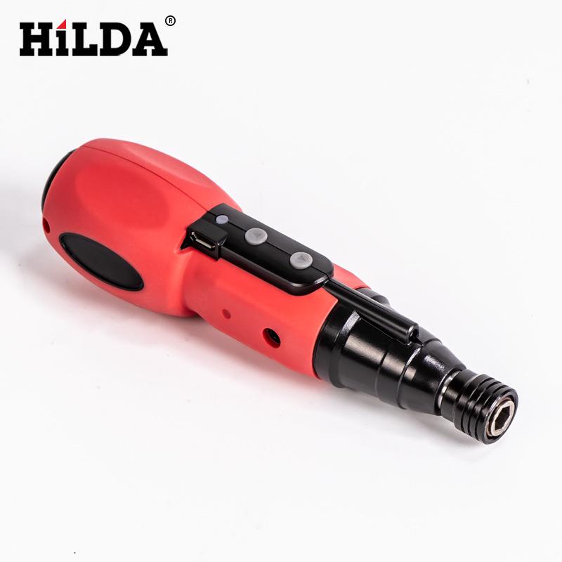 Buy HiLDA Electric Screwdriver Batch Electrotransfer Set 3.6V Home USB ...