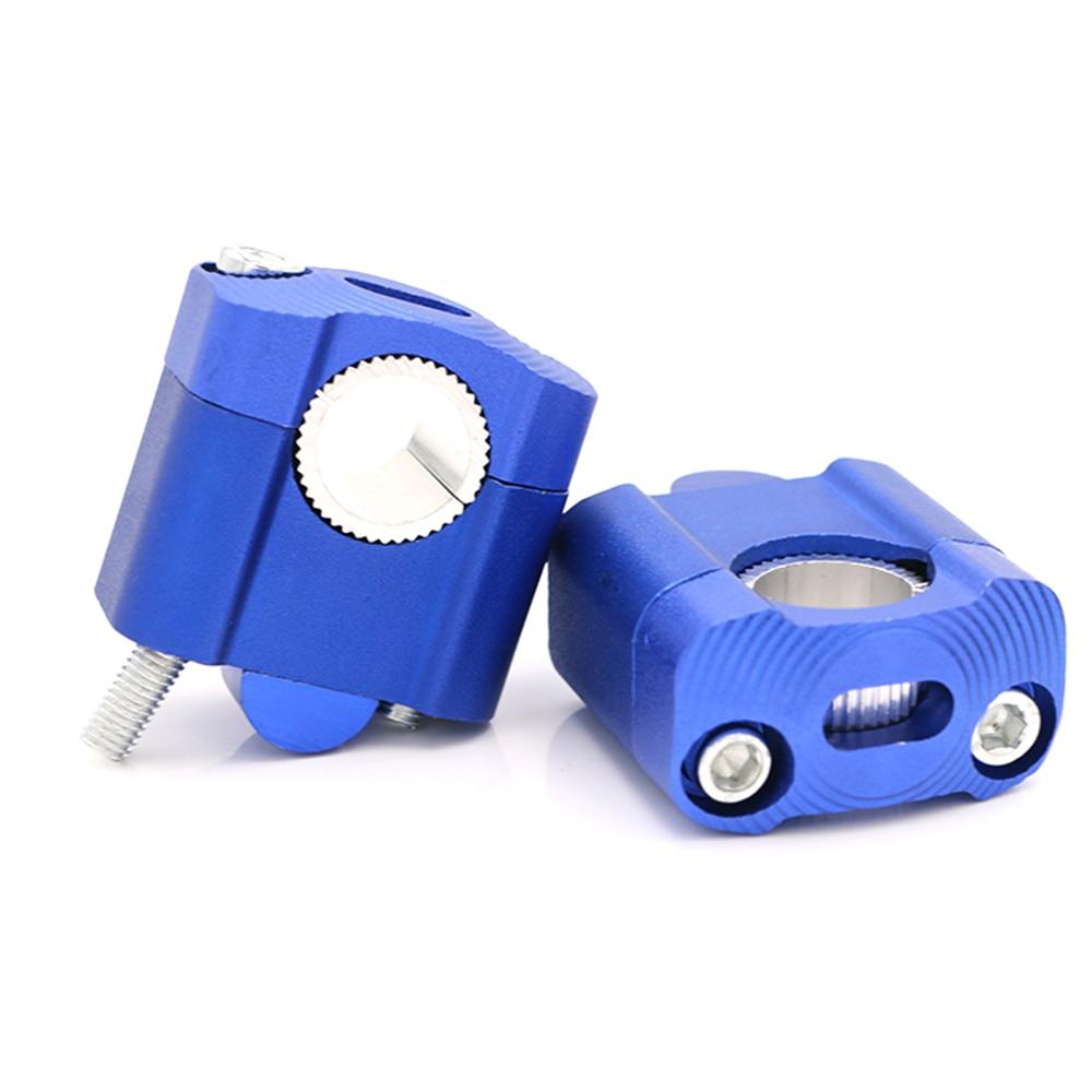 Cheap 2 pcs CNC 22mm 28mm Off Road Motorcycle Handlebar Riser Clamps Motorbike Steering Wheel ...