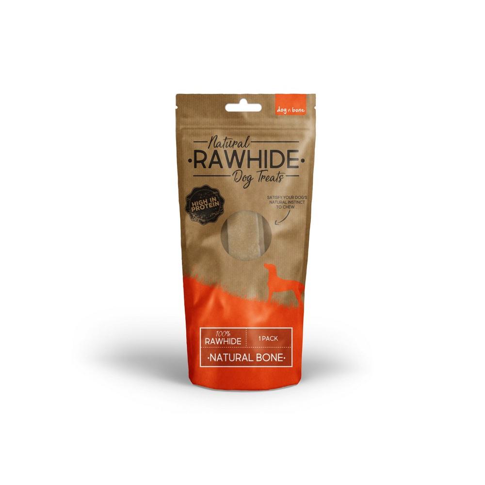Buy Dog N Bone Rawhide Knotted Bone Dog Treat (Beige) - UTVP9479 at ...