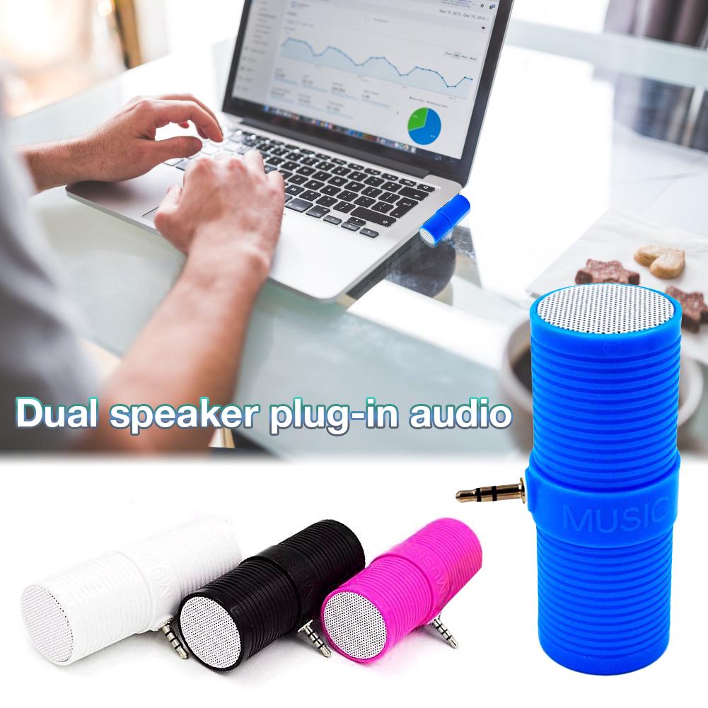 Buy 3.5MM In - Line Stereo Mini Speaker Portable Speaker MP3 Music ...