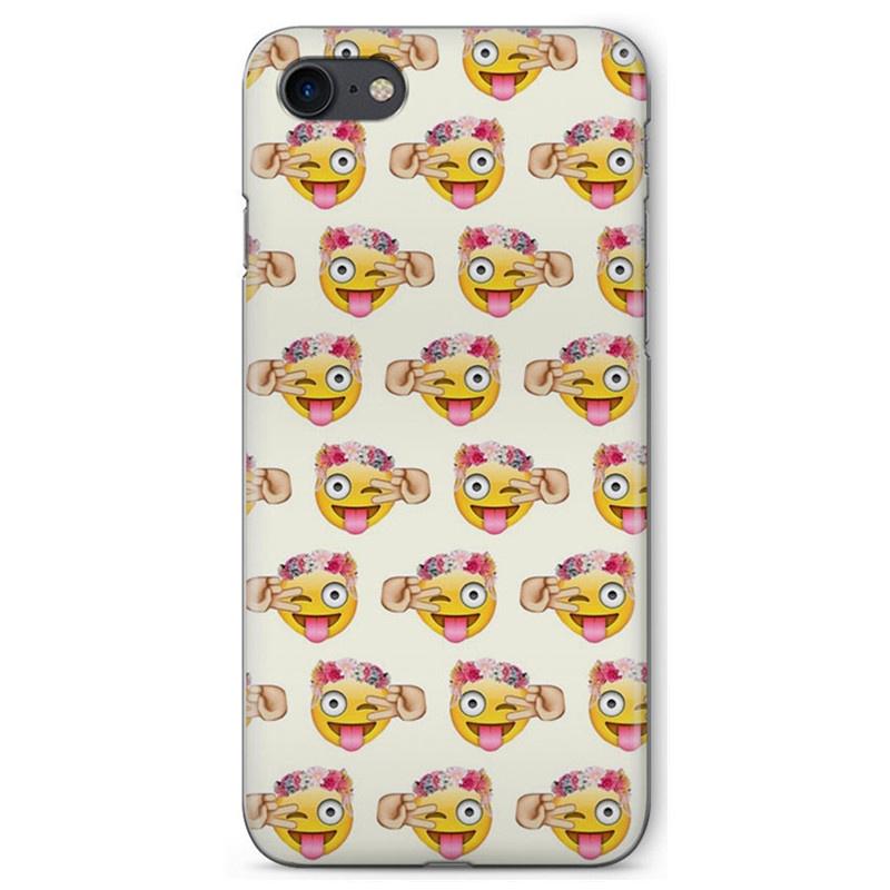 Monster Smile Face Cute Sticker Art Iphone 4 5 6 7s Plus 8 X Case ...