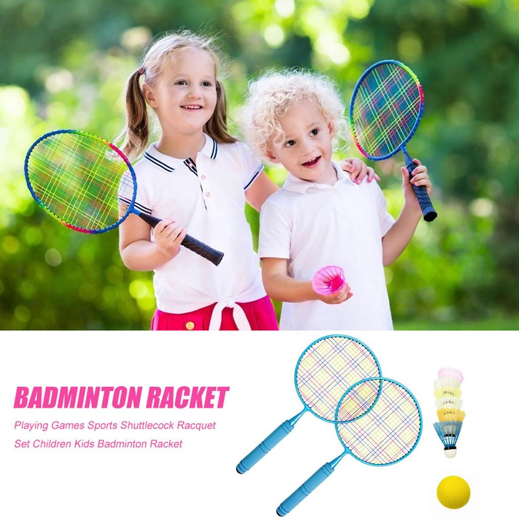 Buy Badminton Set for Kids-Children's Set-Small Mini Rackets Training ...