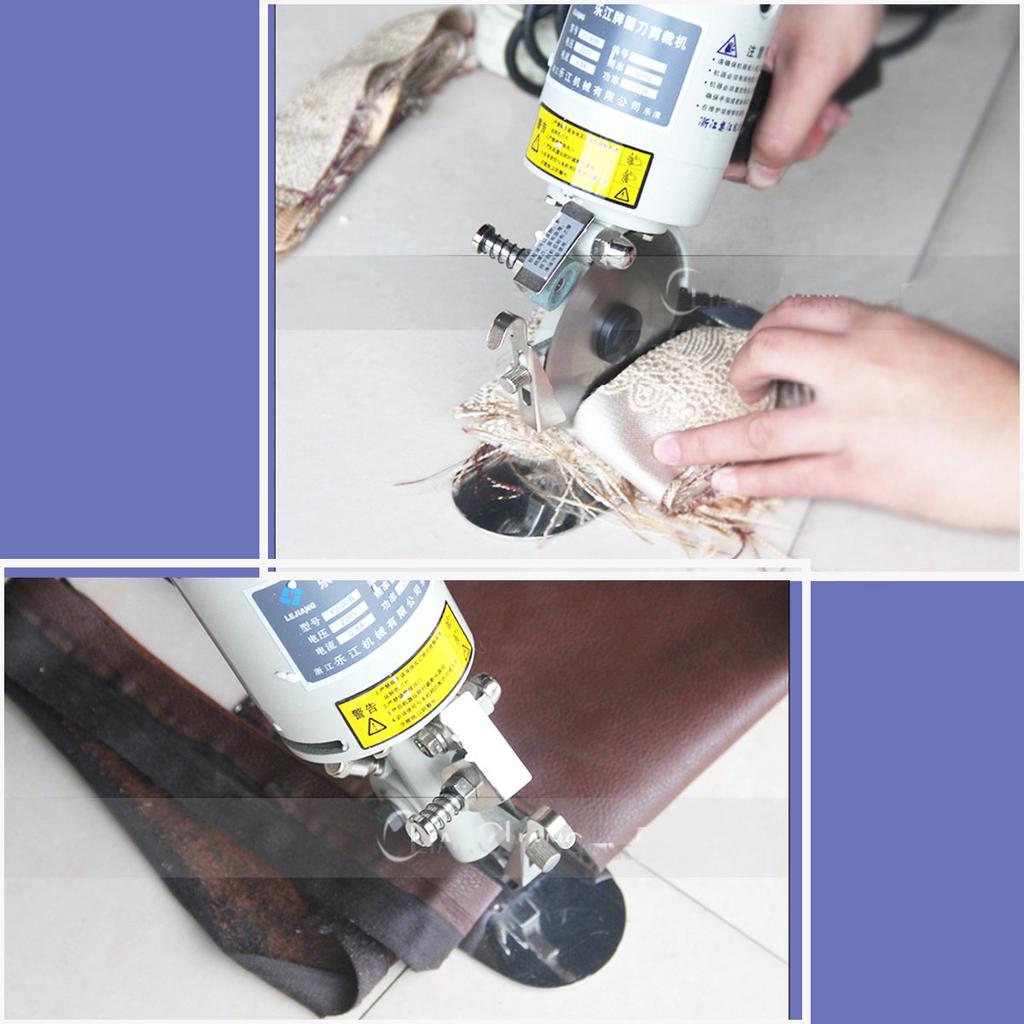 Buy Electric Cloth Textile Cutter Fabric Leather Cutting Machine ...