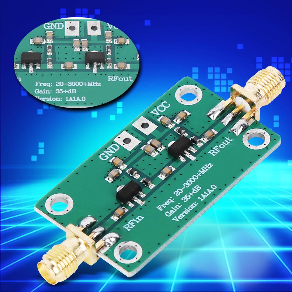 Buy RF Amplifier Radio Module Low Noise 35dB Gain 20-3000 MHz for ...