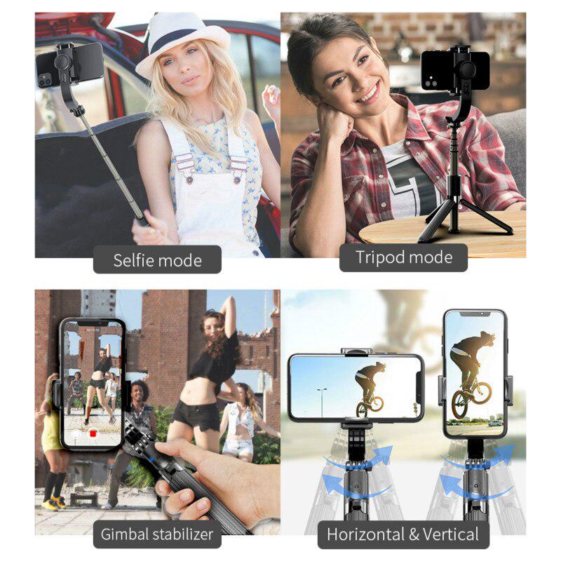 Buy 2 in 1 Phone Stabilizer Video Record Universal Handheld Smartphone ...