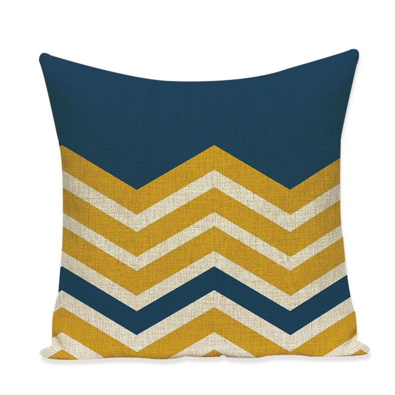 Koupit Wave grid pillow geometric cover outdoor cushions High Quality ...