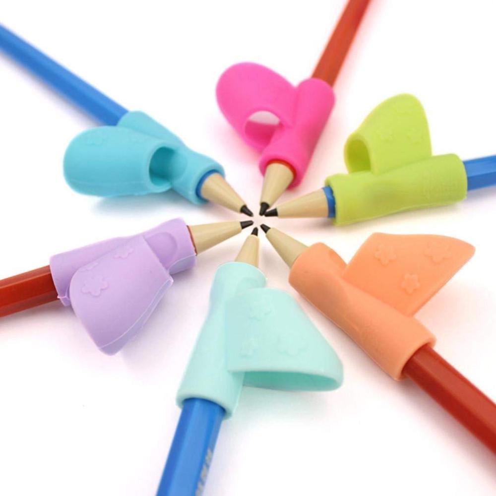 Buy Cavalier 6PCS/Set Children Pencil Holder Pen Writing Aid Grip ...