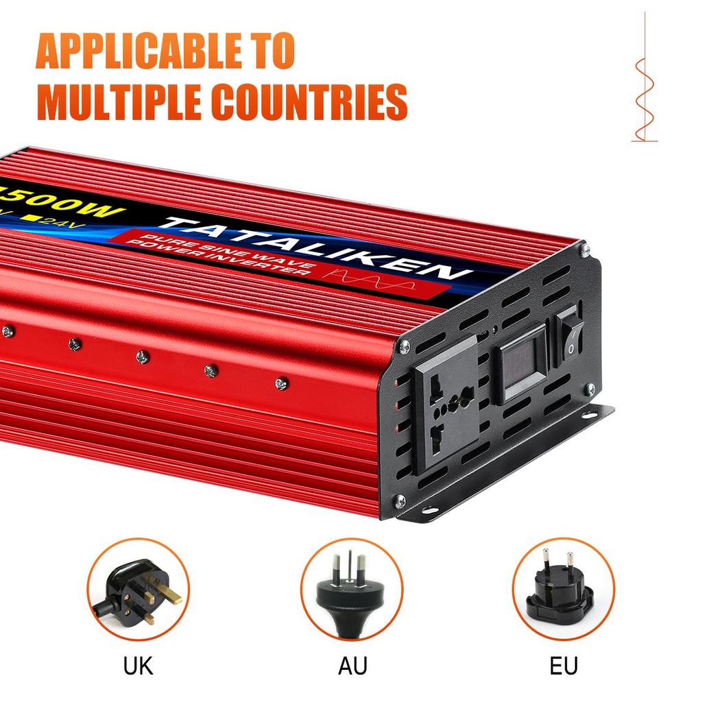 Kjøp Inverter Pure Sine Wave 1600-4500W DC12V/24V to AC220V 50Hz ...