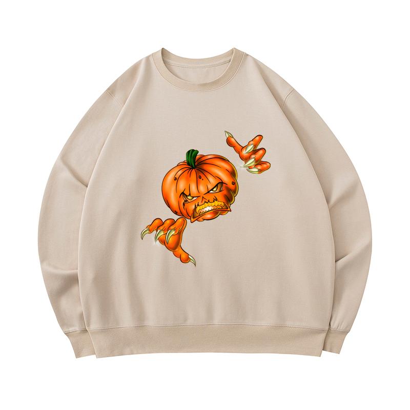 Buy Men's 300 GSM 100% Cotton Sweatshirt Halloween Ts 2018 Print Street ...