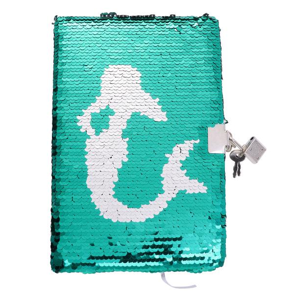 Buy 1 PC Sequin Journal Notebook Practical Creative Colorful Mermaid ...