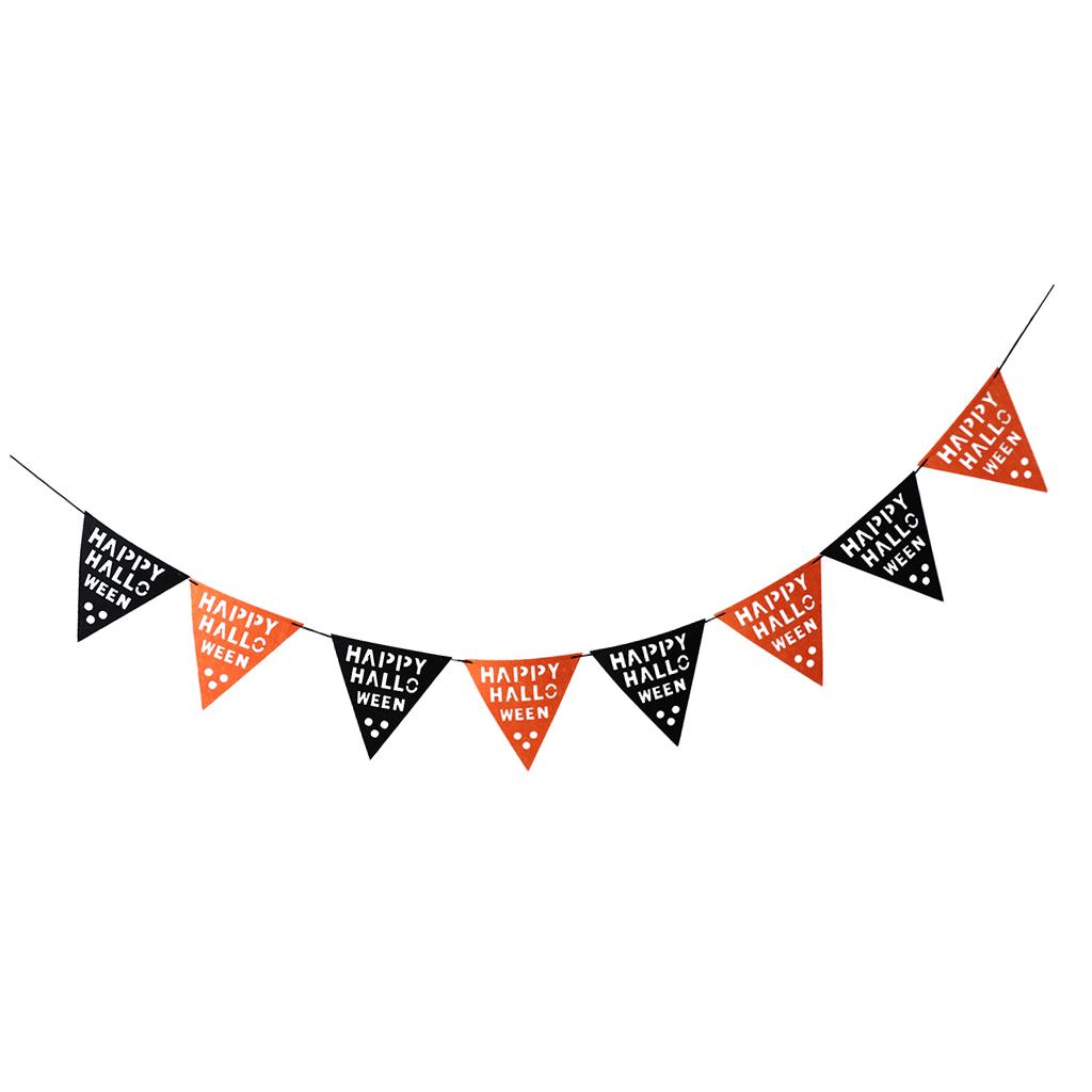 Buy Happy Halloween Bunting Banner Pennant Garland Party Hanging Decor ...