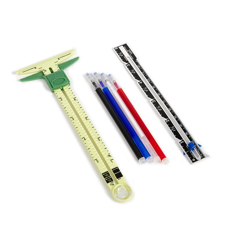 Buy Sewing Seam Ruler Measuring Gauge Patchwork Quilting Tailor Ruler ...