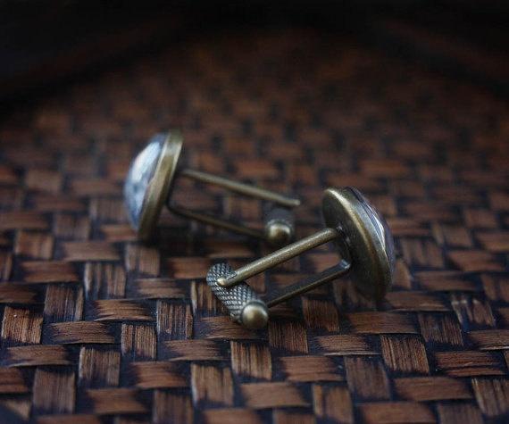 Buy Alien Cufflinks, UFO Cuff Links, Hipster Jewelry, Geek Jewelry ...