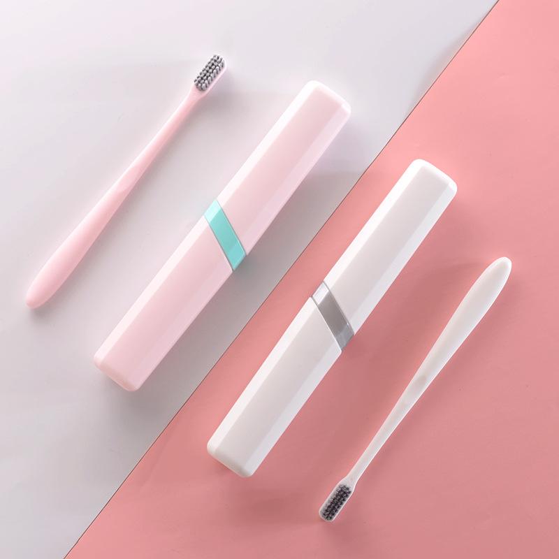 Travel Wash Cup Set Toothbrush Box Portable Toothbrush Dust-proof ...