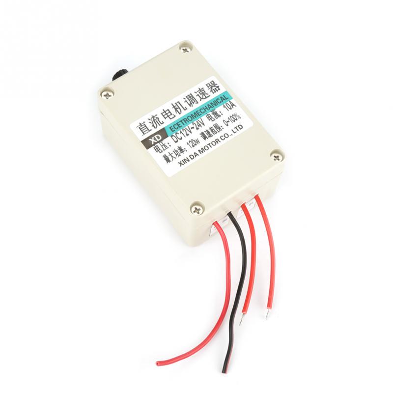 12V24V 120W Motor Speed Controller Front Reverse Dual Control Variable ...