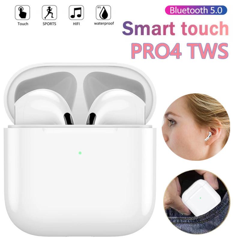 Cheap Pro4 TWS Bluetooth Headset Waterproof Earbuds Sports Earplugs Noise Reduction Touch ...