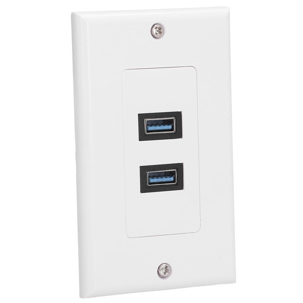 Buy USB 3.0 Wall Plate Data Transmission 2 Port USB 3.0 Component ...