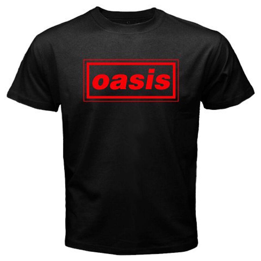 Oasis British Rock Band Logo Mens Black uygun fiyatlı satın alın ...