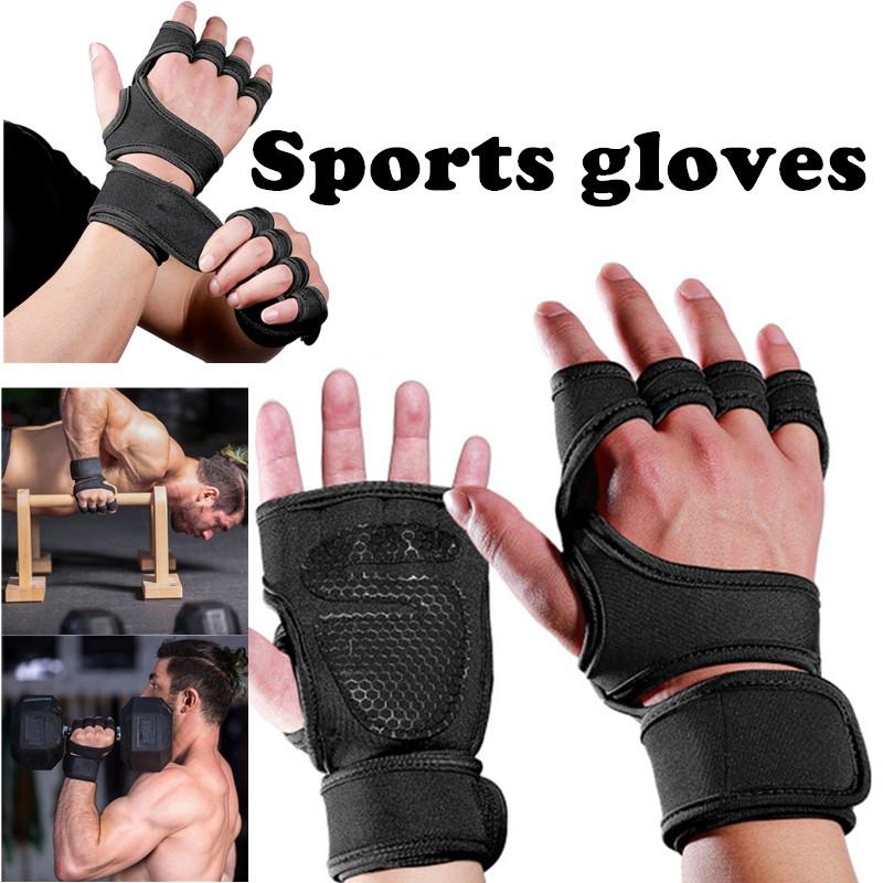 Buy 1Pair Weight Lifting Wrist guard Bodybuilding Gym Fitness Training ...